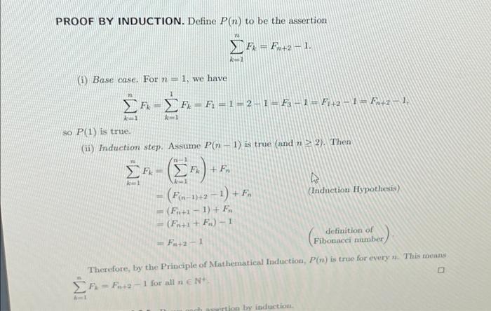 Solved Y2 EXERCISES 8.2.5. Prove each assertion by | Chegg.com