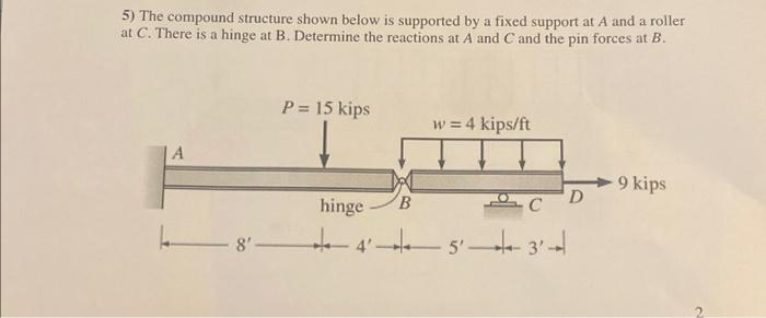 Solved 5) The compound structure shown below is supported by | Chegg.com