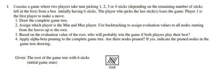 Solved Consider a game where two players take turn picking | Chegg.com