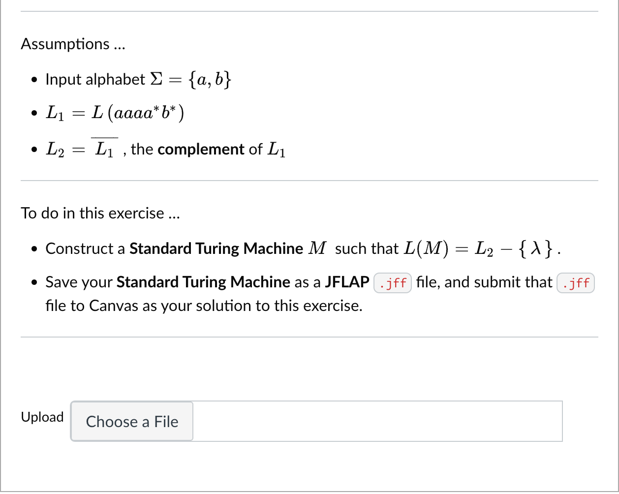 Solved Please submit a JFLAP drawing with accecpted strings | Chegg.com