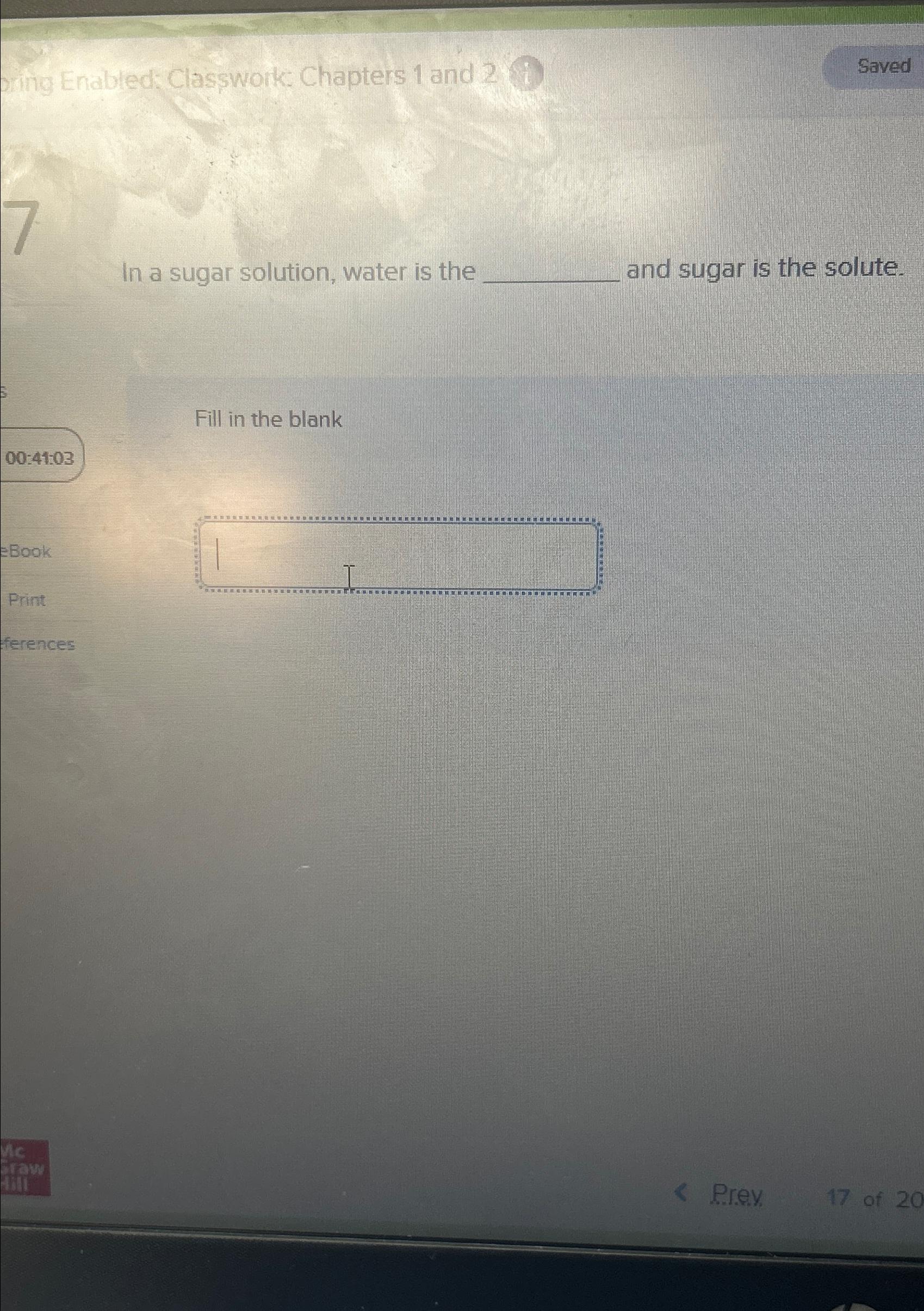 Solved Ind Enabled: Classwork: Chapters 1 ﻿and 2SavedIn a | Chegg.com