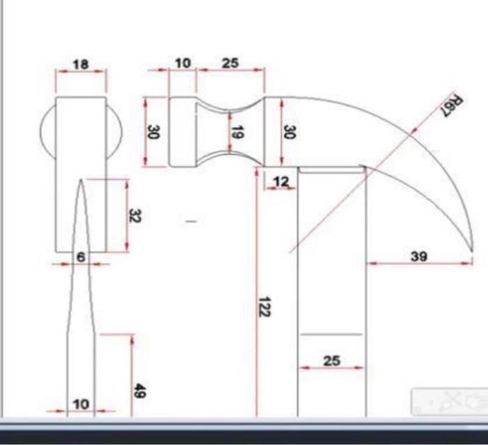 Solved In the following figure, we have a hand hammer that | Chegg.com
