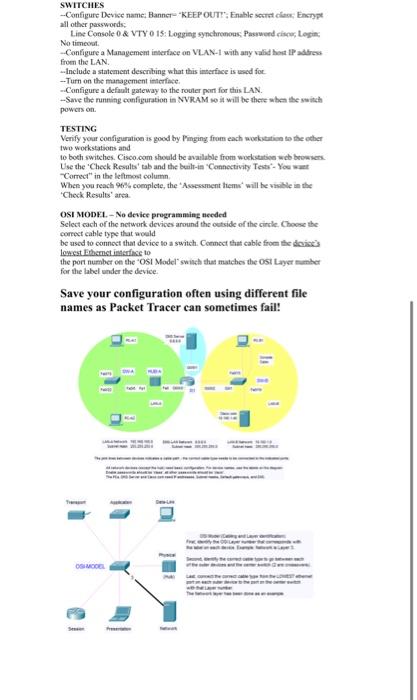 Solved Cabling Connect The Correct Cable Types Between The