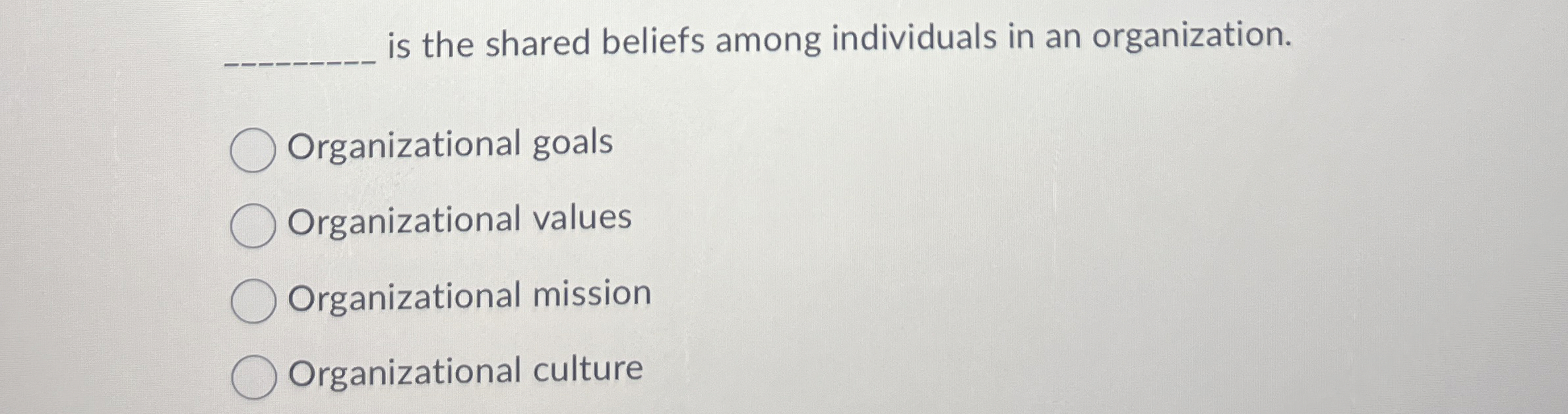 Solved q,is the shared beliefs among individuals in an | Chegg.com