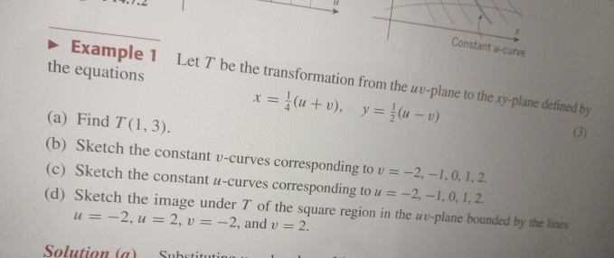 Solved Example 1 ﻿Let T ﻿be the transformation from the | Chegg.com