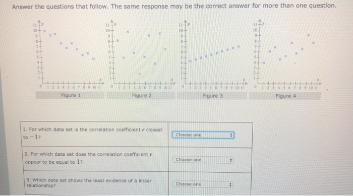 Solved Answer the questions that follow. The same response | Chegg.com