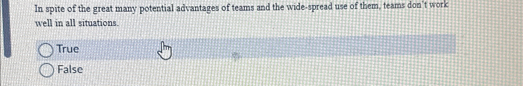 Solved In spite of the great many potential advantages of | Chegg.com