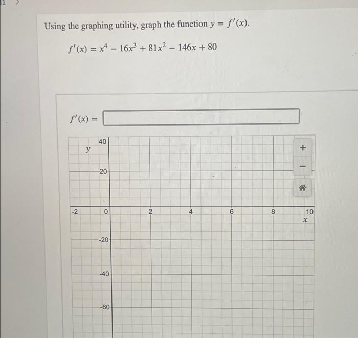 Solved Using the graphing utility, graph the function y = | Chegg.com