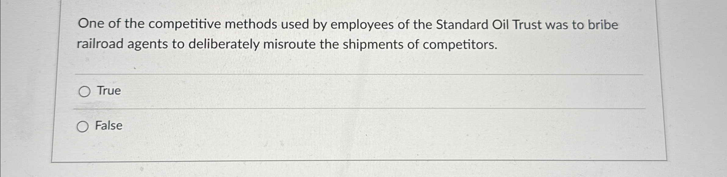 Solved One of the competitive methods used by employees of | Chegg.com
