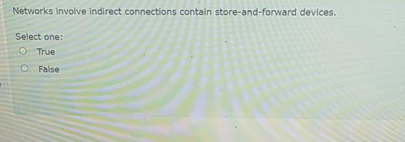 Solved Networks involve indirect connections contain | Chegg.com