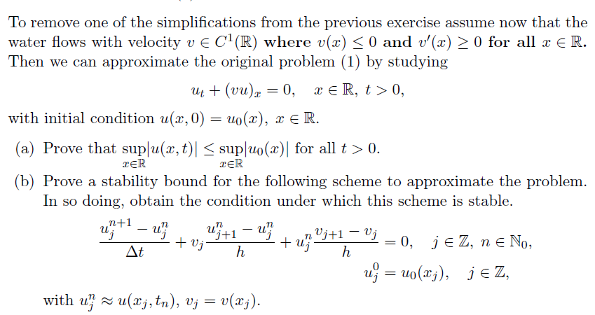 Solved To remove one of the simplifications from the | Chegg.com