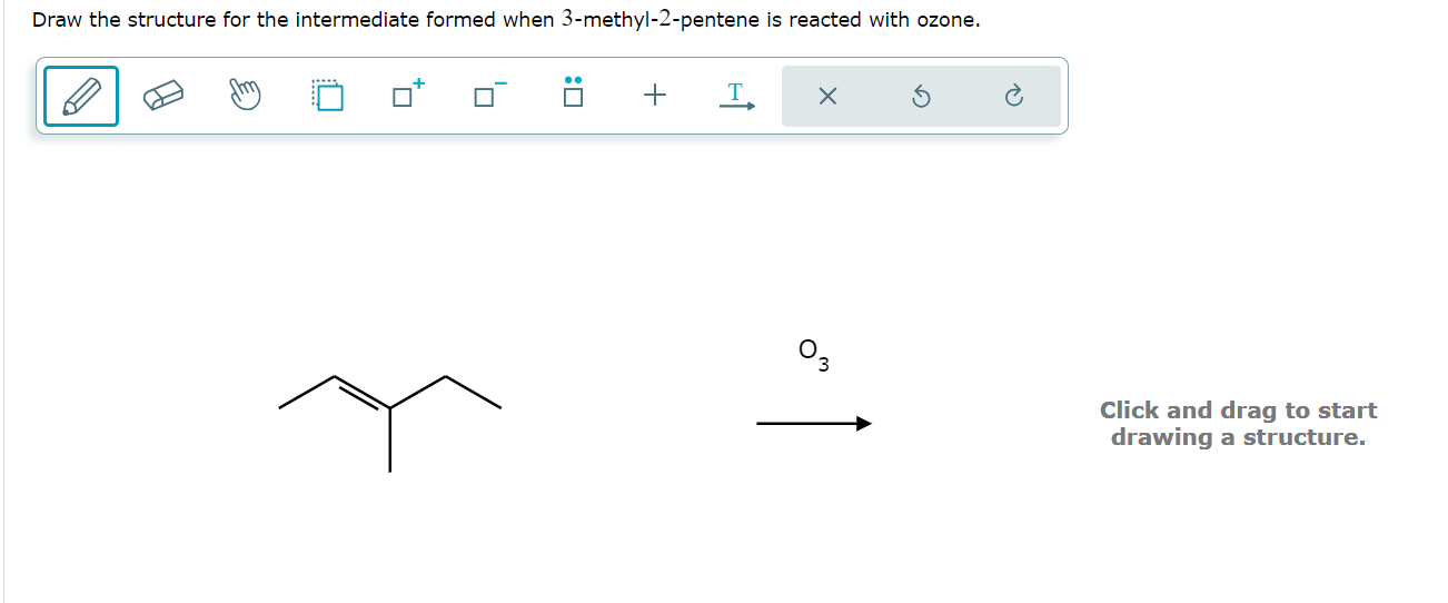 Draw the structure for the intermediate formed when | Chegg.com