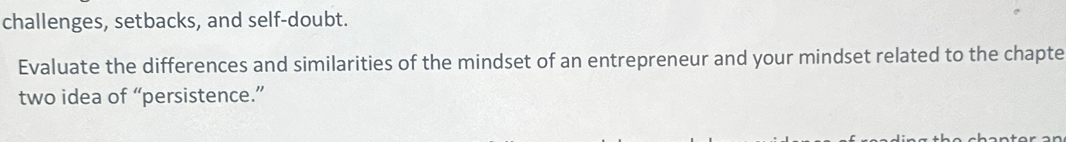 Solved Evaluate the differences and similarities of the | Chegg.com