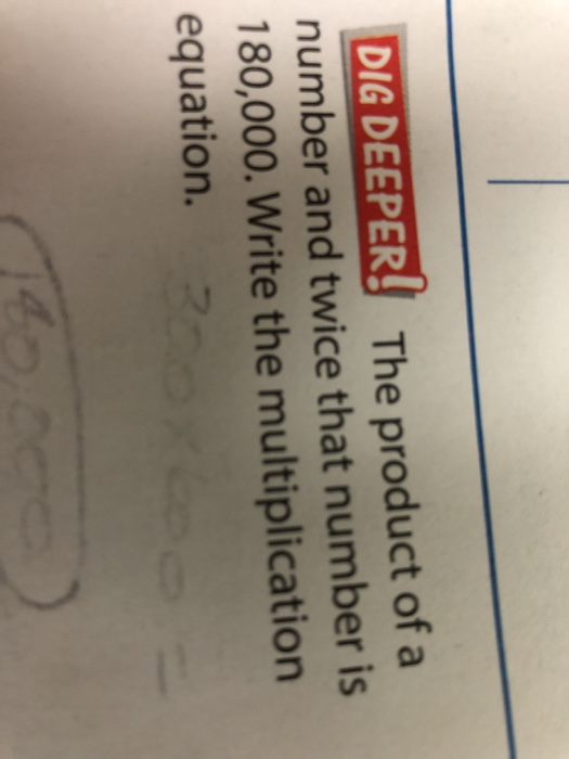 Solved DIG DEEPER! The product of a number and twice that | Chegg.com