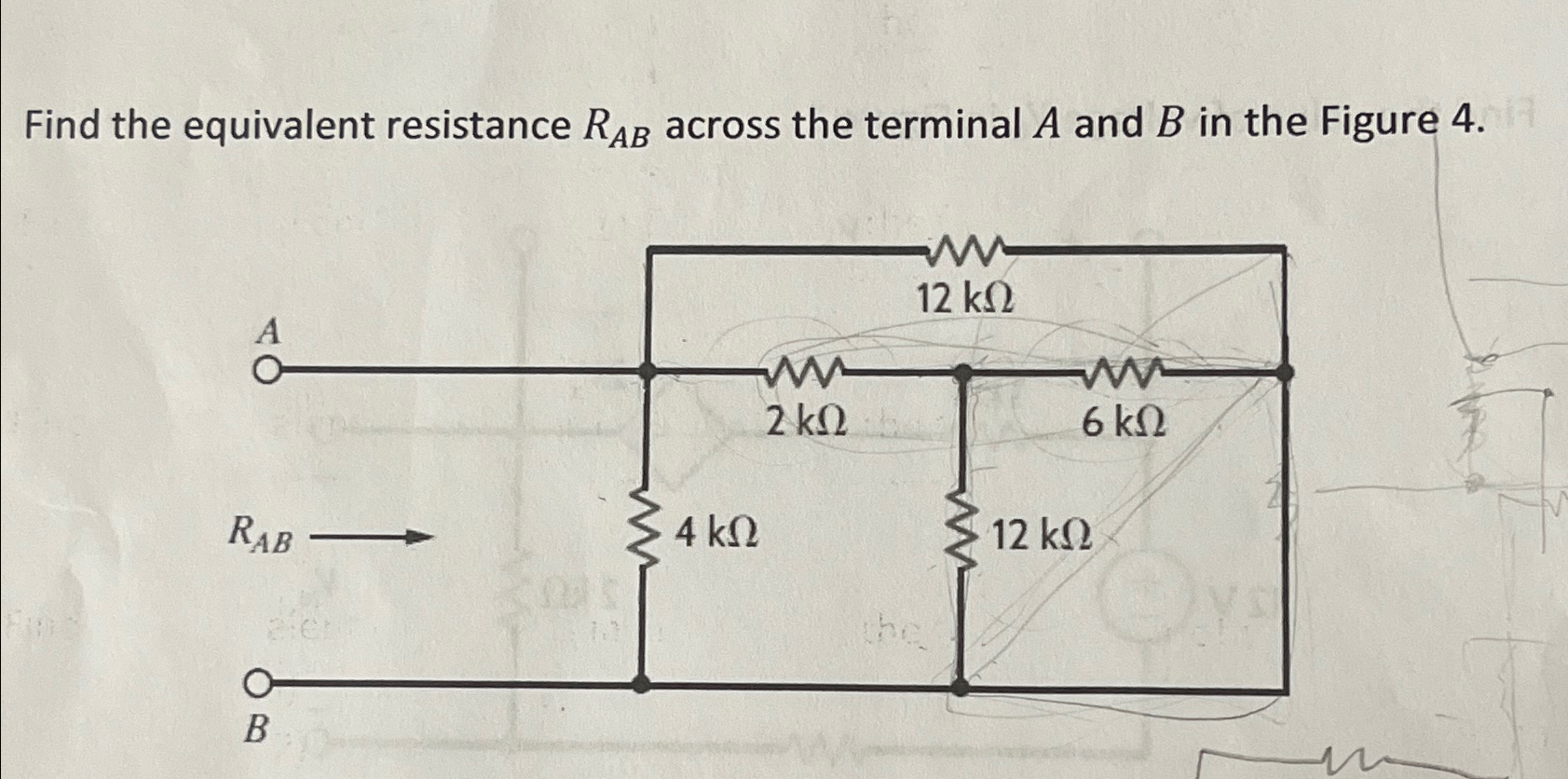 Solved Find the equivalent resistance RAB ﻿across the | Chegg.com