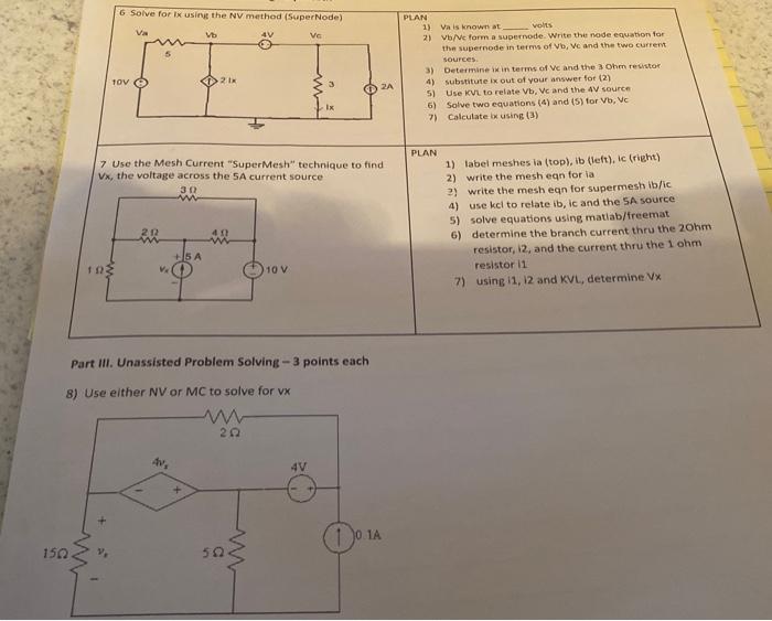 Solved 4) Find 11 and 12 using Mesh Current. 5) Use Mesh | Chegg.com