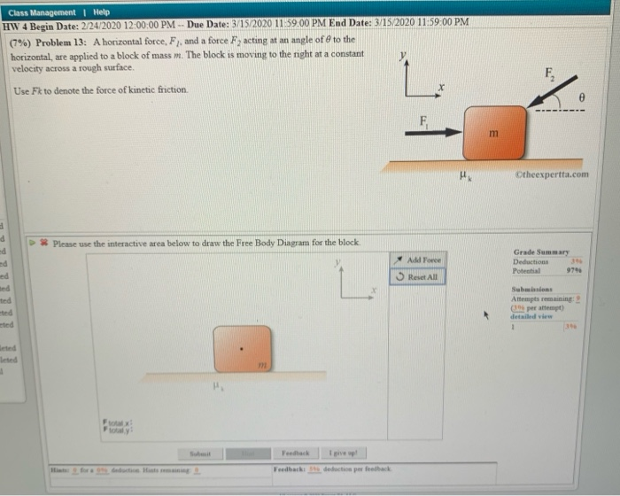 Solved Class Management | Help HW 4 Begin Date: 2/24/2020 | Chegg.com