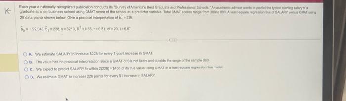 Solved 25 data poirds shoin below. Oeve a prictical | Chegg.com