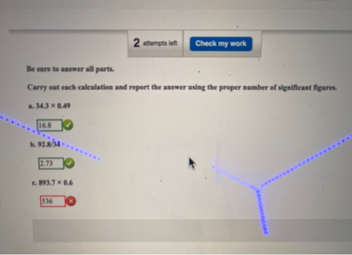 Solved 3 attempts left Check my work Be sure to answer all | Chegg.com