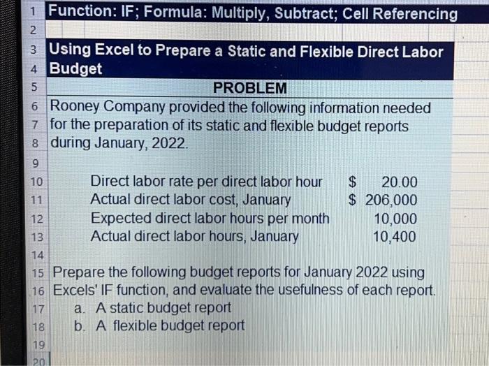 Solved please show work. show how to solve it on excel. Show | Chegg.com