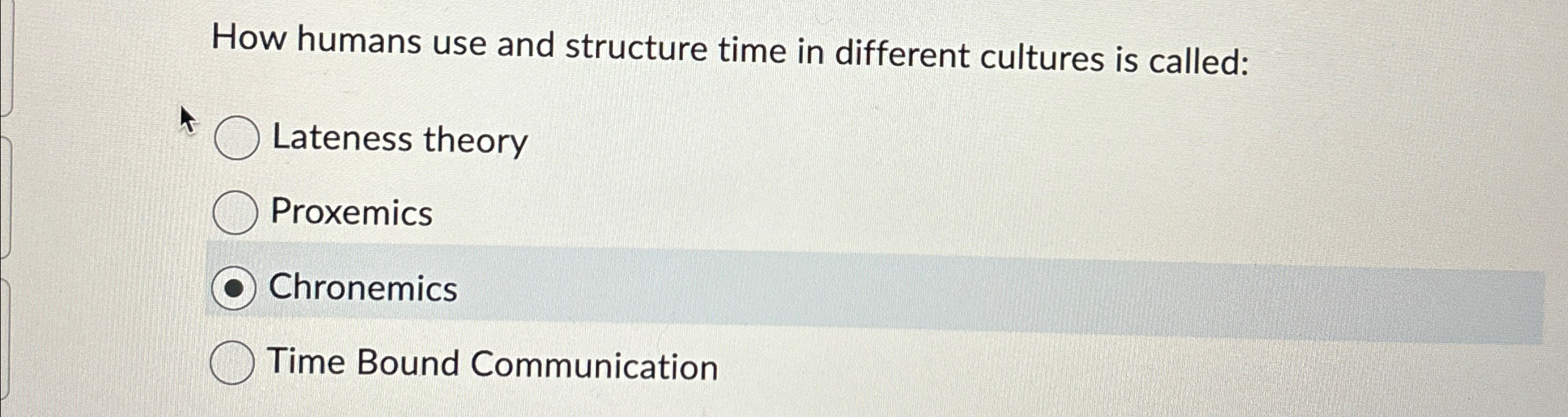 Solved How humans use and structure time in different | Chegg.com