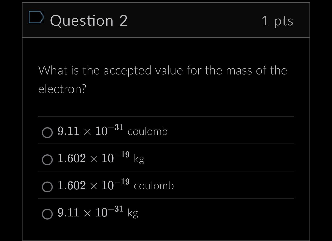 Solved Question 21 ﻿ptsWhat is the accepted value for the | Chegg.com
