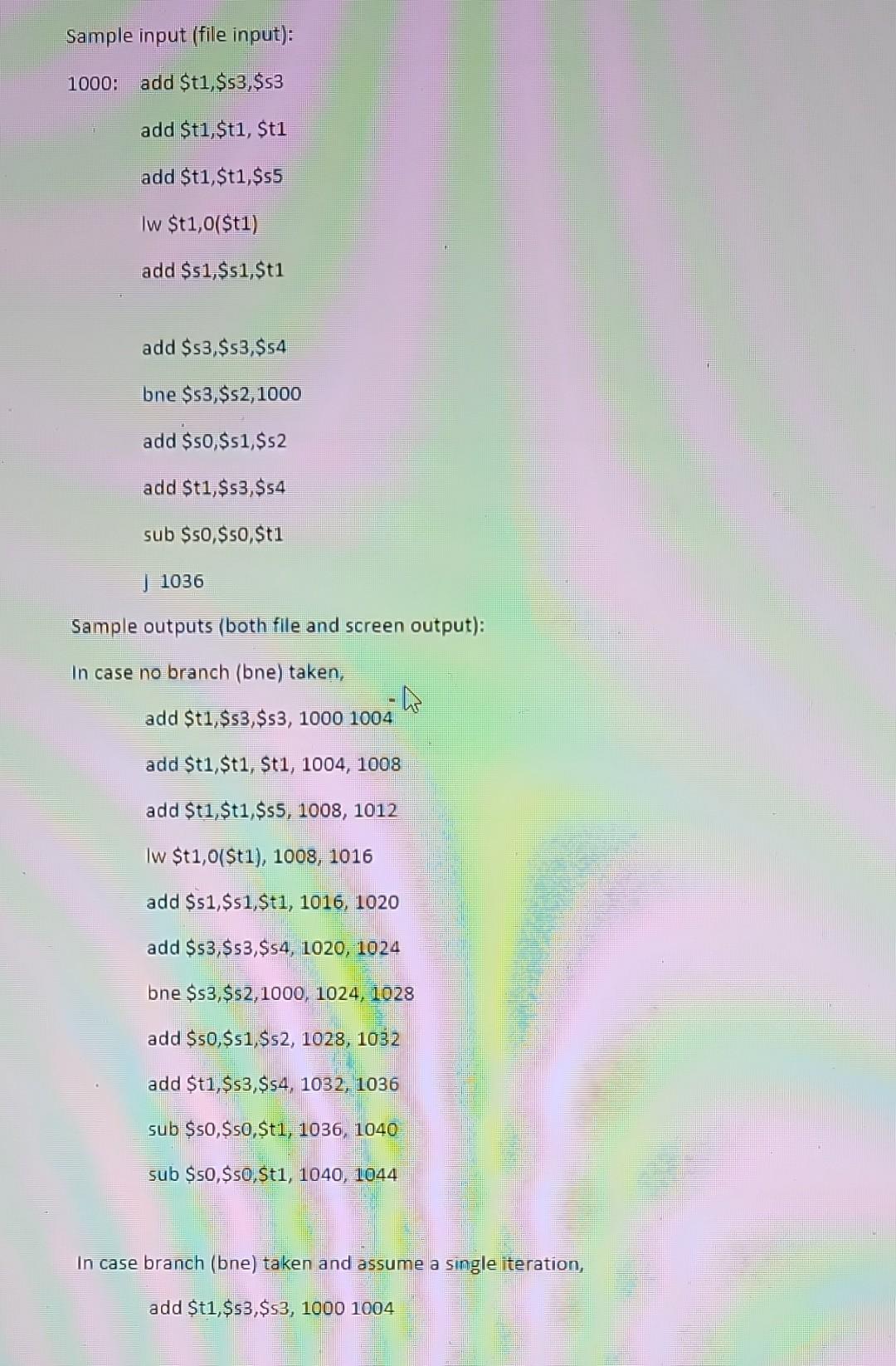 Solved CS 3443 : Simulating datapath for next instruction | Chegg.com
