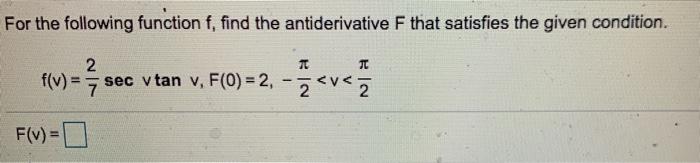 Solved For the function f, given below, find the | Chegg.com