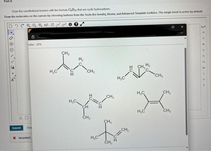 Solved draw five constitutional isomers with the formula | Chegg.com