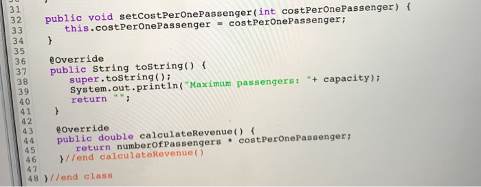 Solved could you create the uml diagram for this code using | Chegg.com