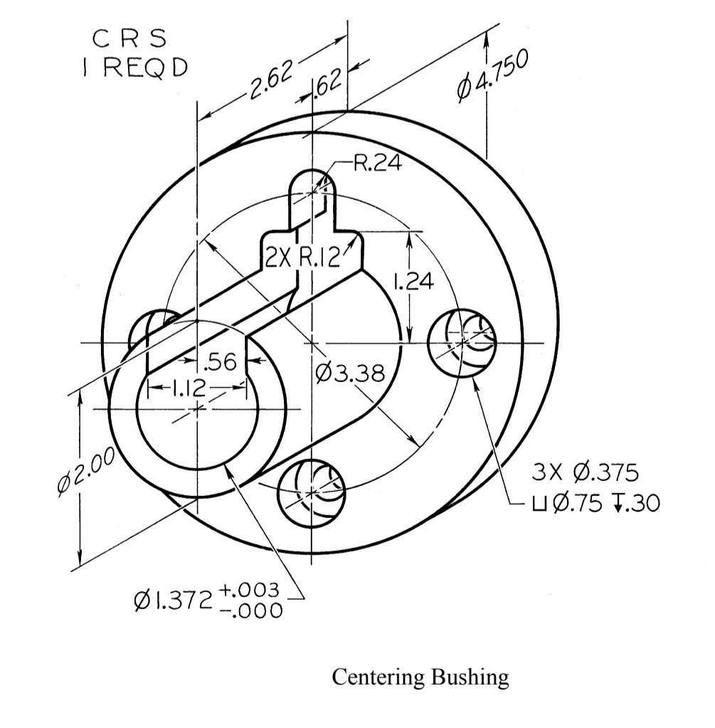 Solved Draw required views using full or aligned sections | Chegg.com