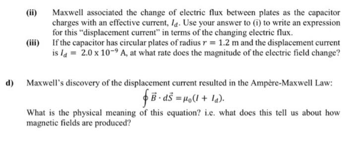 Solved a) For a charged particle q moving with velocity v in | Chegg.com