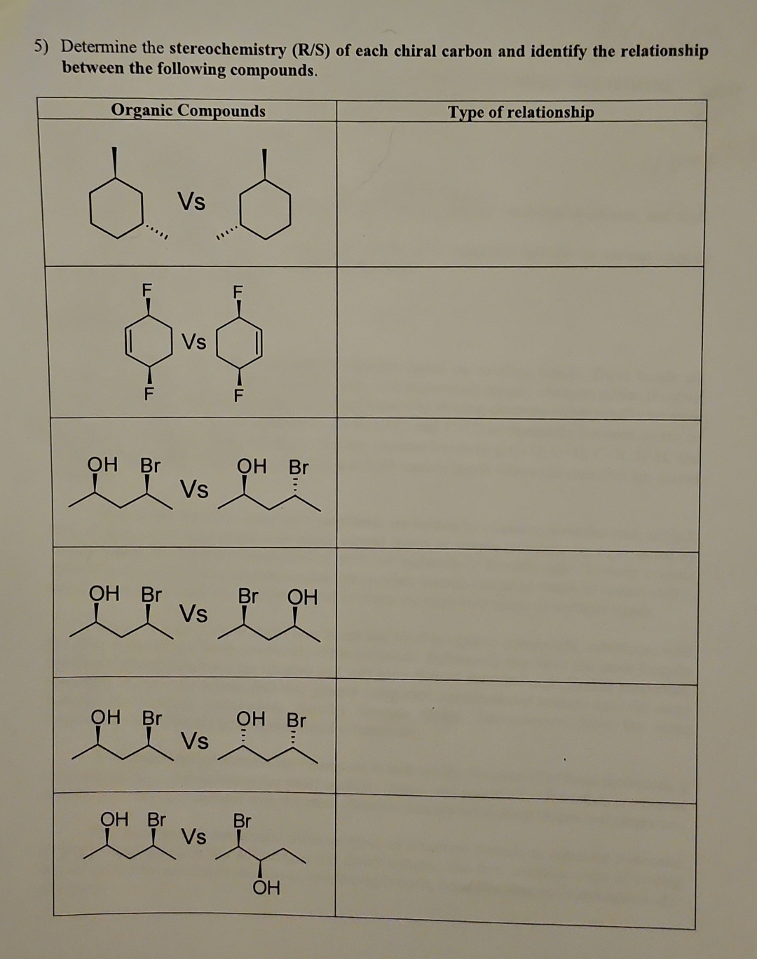 Solved Determine the stereochemistry (R/S) ﻿of each chiral | Chegg.com
