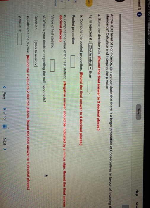 Solved ignment 5 Saved Help Save & Exit Submit Check my work | Chegg.com