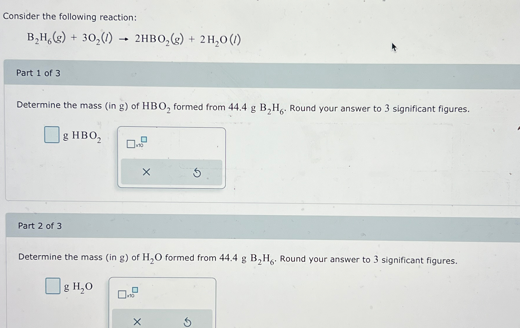 Solved Consider the following | Chegg.com