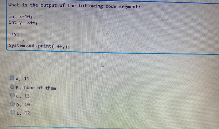 Solved A method has be defined as follows: int example (int | Chegg.com