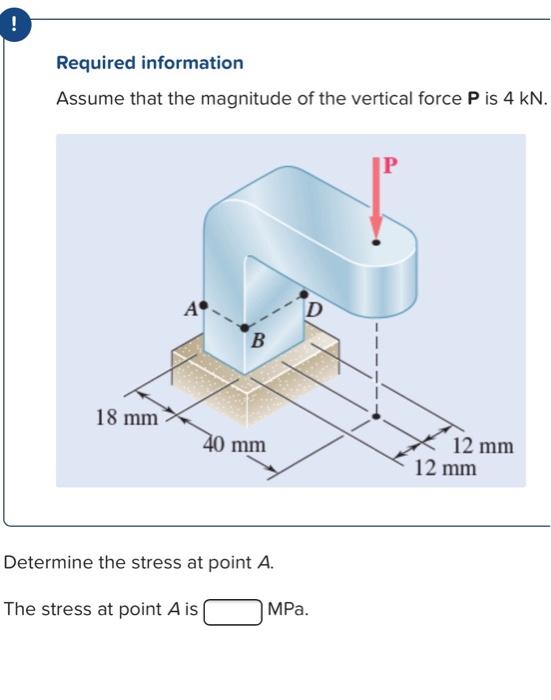 Solved Required information Assume that the magnitude of the | Chegg.com