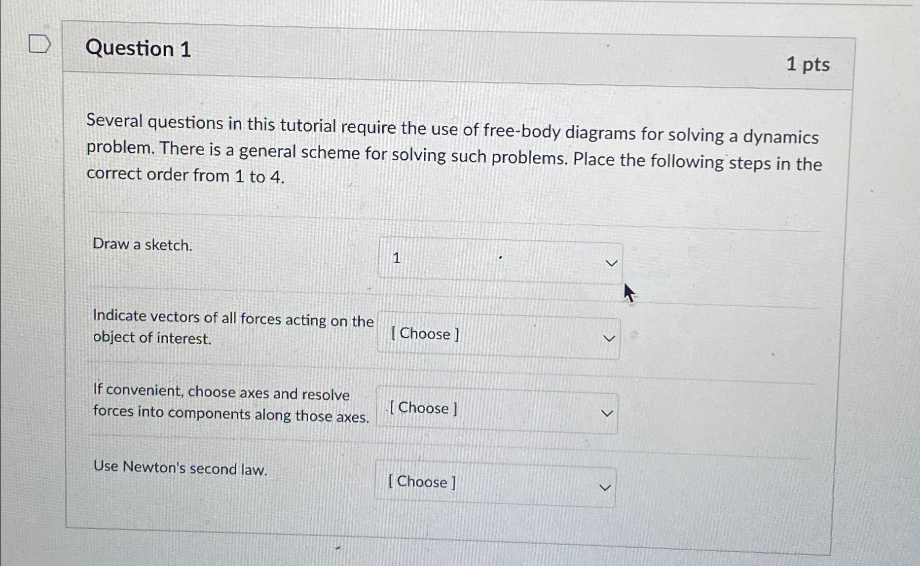 Solved Question 11 ﻿ptsSeveral questions in this tutorial | Chegg.com