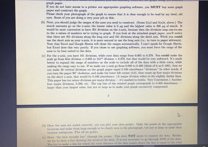 Exercise 10 Quantitation of Starch 1. Reproducibility | Chegg.com
