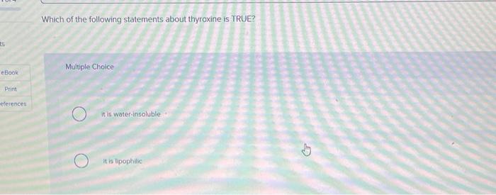 Solved eBook Print eferences Which of the following | Chegg.com