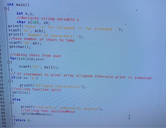 Solved Programming in C. My program compiles, however, i | Chegg.com