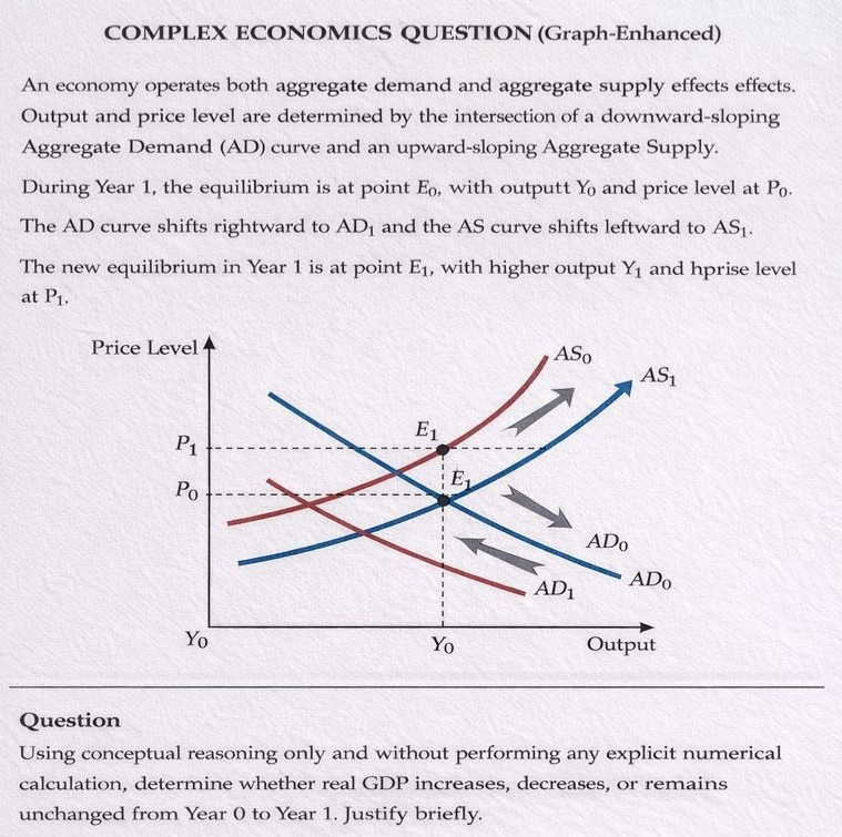 Solved COMPLEX ECONOMICS QUESTION (Graph-Enhanced)An economy | Chegg.com