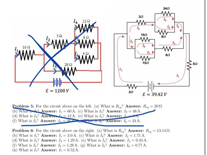 Solved Problem 5: For the circuit above on the left. (a) | Chegg.com