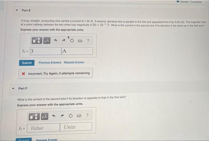 Solved Review Constants Part E A long, straight, conducting | Chegg.com Solved Review Constants Part E A long, straight, conducting | Chegg.com