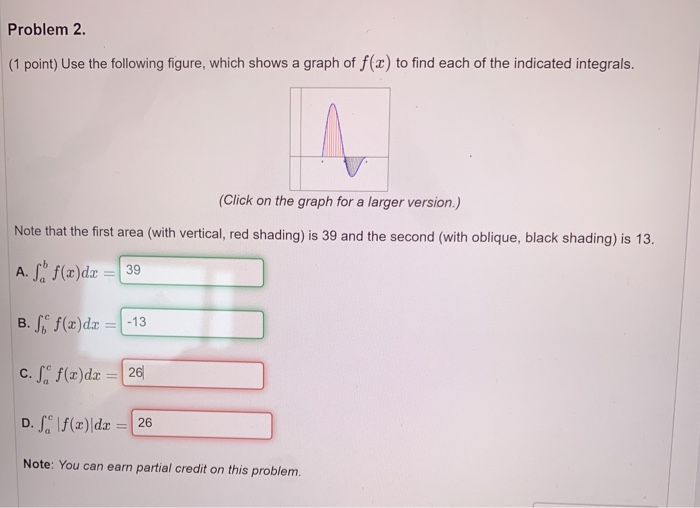 Solved Problem 2. (1 point) Use the following figure, which | Chegg.com