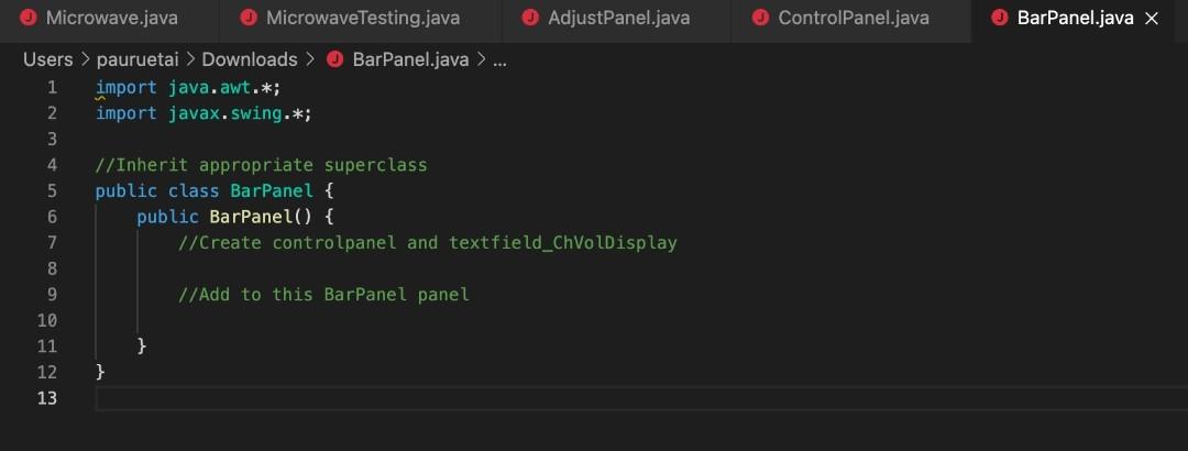 Exercise 4: (2 points) Java Project: | Chegg.com