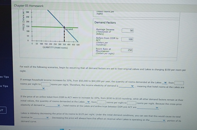 Solved Chapter 05 ﻿Homework(rover rocurs per night)Demand | Chegg.com