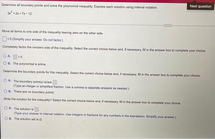 Solved Determine all boundary points and solve the | Chegg.com