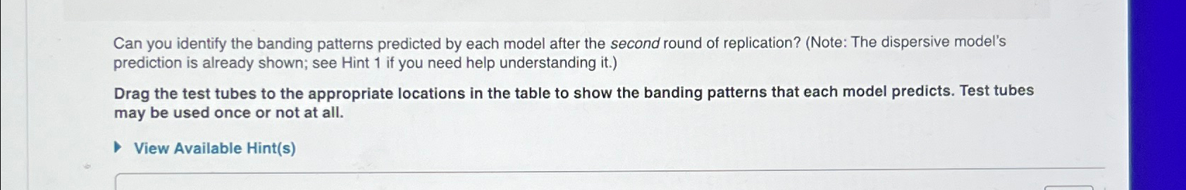 Solved Can you identify the banding patterns predicted by | Chegg.com Solved Can you identify the banding patterns predicted by | Chegg.com