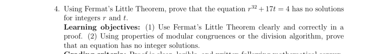 Solved Using Fermat's Little Theorem, prove that the | Chegg.com